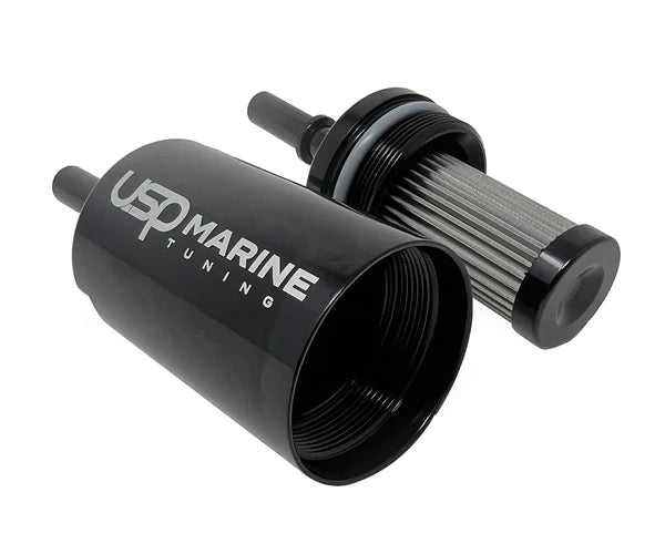 USP Marine Tuning Billet Aluminum High-Flow Fuel Filter Kit For Verado